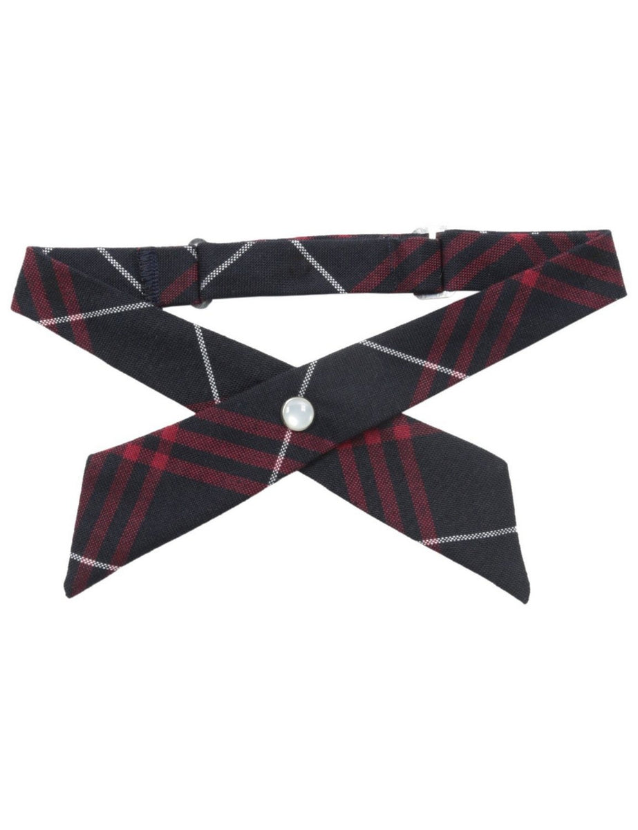 French Toast Girls' Adjustable Cross Tie Plaid – The Uniform Superstore