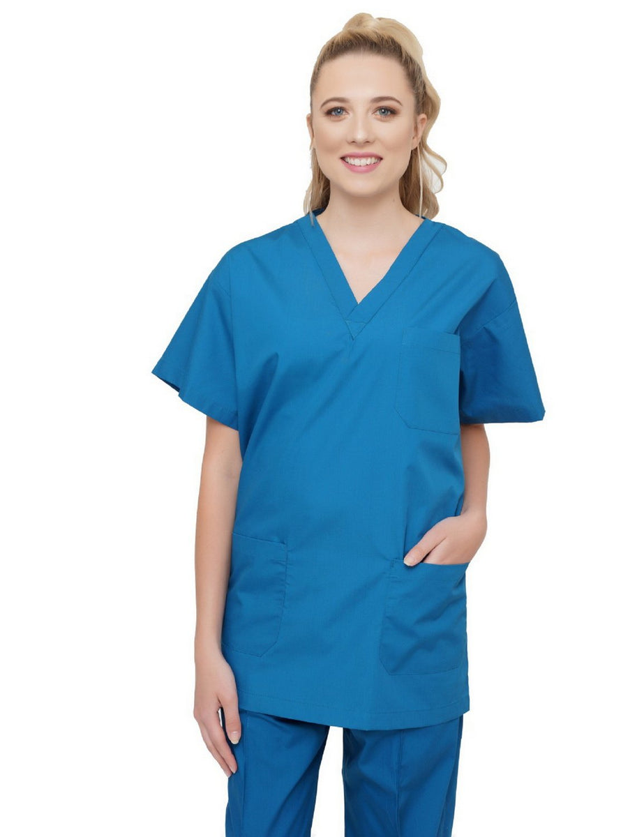 Lizzy-B V-neck Scrub Top (3 Pockets) – The Uniform Superstore